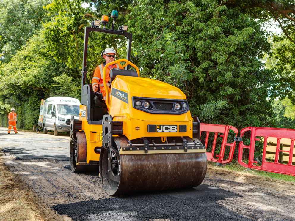 JCB Vibratory Tandem Road Rollers - Construction Kenya Showcase