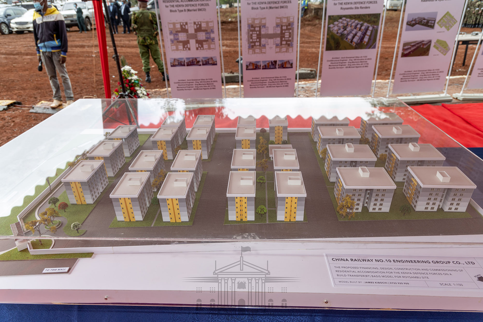 KDF Housing Project Launched - Construction Kenya Showcase