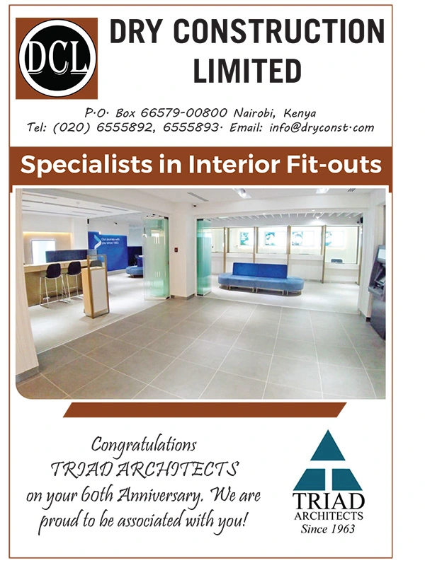 Triad Architects 60 Years Later - Construction Kenya Showcase