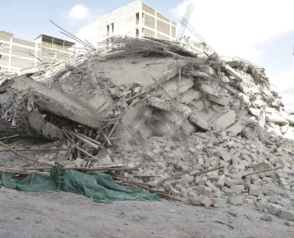 Roysambu Building Collapsed due to “Poor Structural Concrete ...