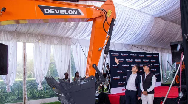 Construction Equipment Giant Doosan Rebrands to Develon - Construction Kenya Showcase